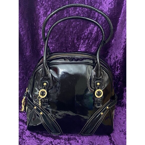 Juicy Couture | Bags | Vintage Juicy Couture Shiny Liquid Patent Hobo ...